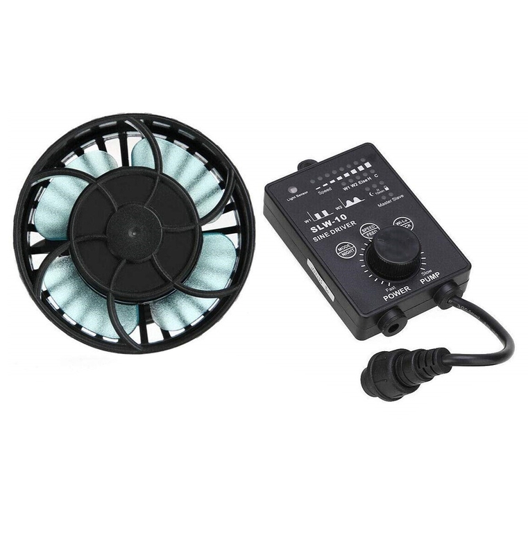 JEBAO SLW-10 pompe de brassage à ondes sinusoïdales avec flux extra-large jusqu'à 4000 L/h et ...