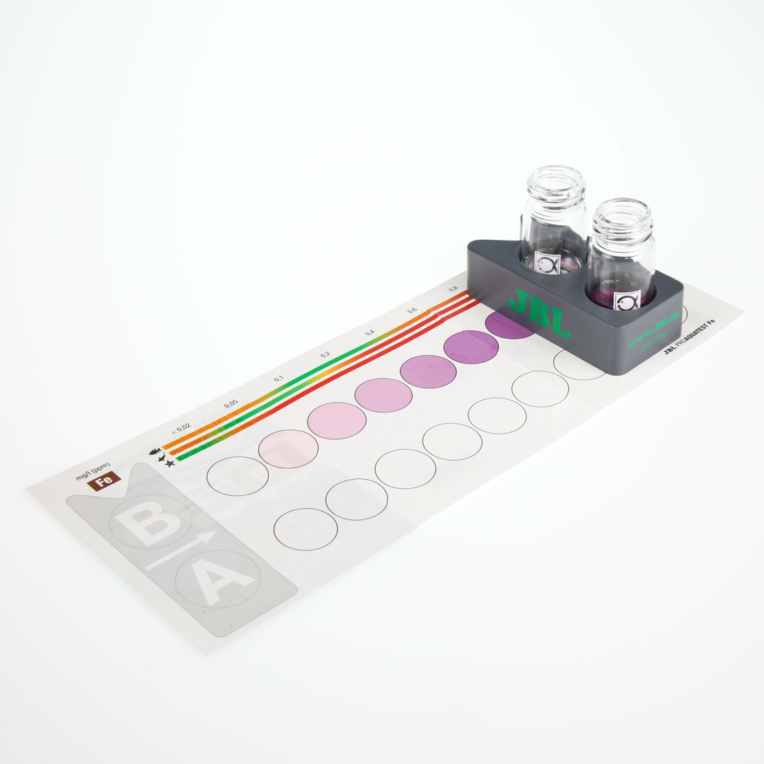 JBL ProAquaTest Fe test Fer pour aquarium d'eau douce, eau de mer et ...