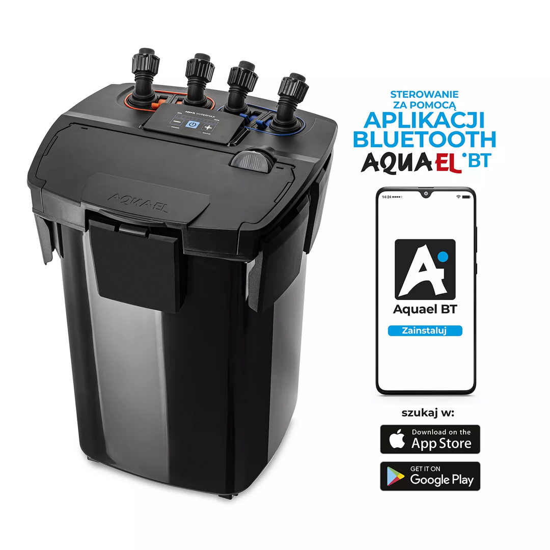 AQUAEL HyperMax BT 4500 L/h filtre externe électronique Bluetooth ...