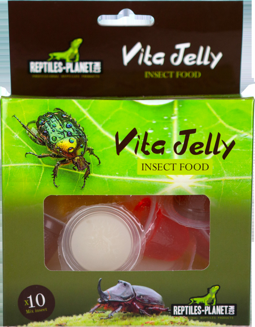 REPTILES PLANET Vita Jelly Mix Insects lot de 10 pots de nourritures ...