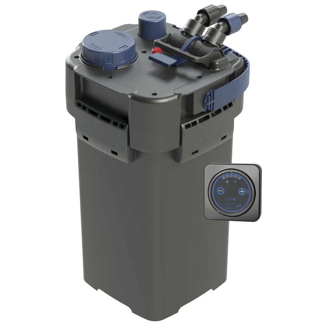 SICCE Méga Filtra 950 SDC 24V filtre externe Wi-Fi multi-étapes 2150 L/h pour aquarium jusqu'à ...