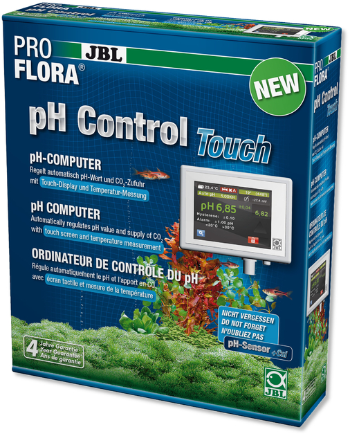 JBL ProFlora pH-Control Touch contrôleur de CO2 et pH pour aquarium - Système CO2 et accessoires ...