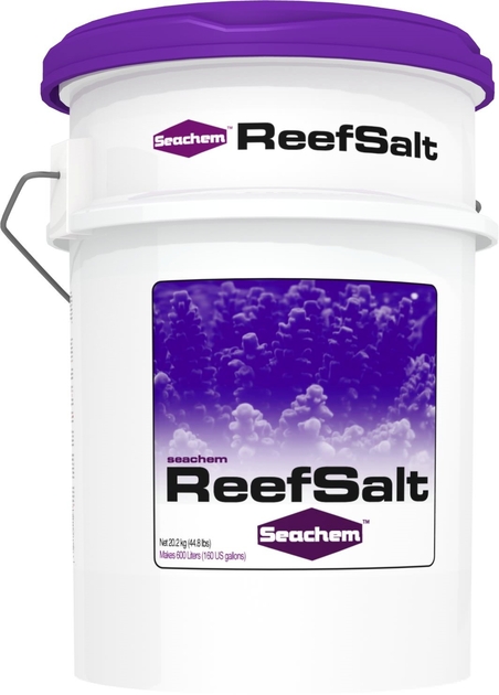 SEACHEM Reef Salt 20 kg sel synthétique conçu pour reproduire les eaux ...