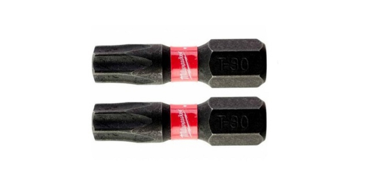 Embout de vissage shockwave impact duty TX40 X 25 mm X 2 Milwaukee ...