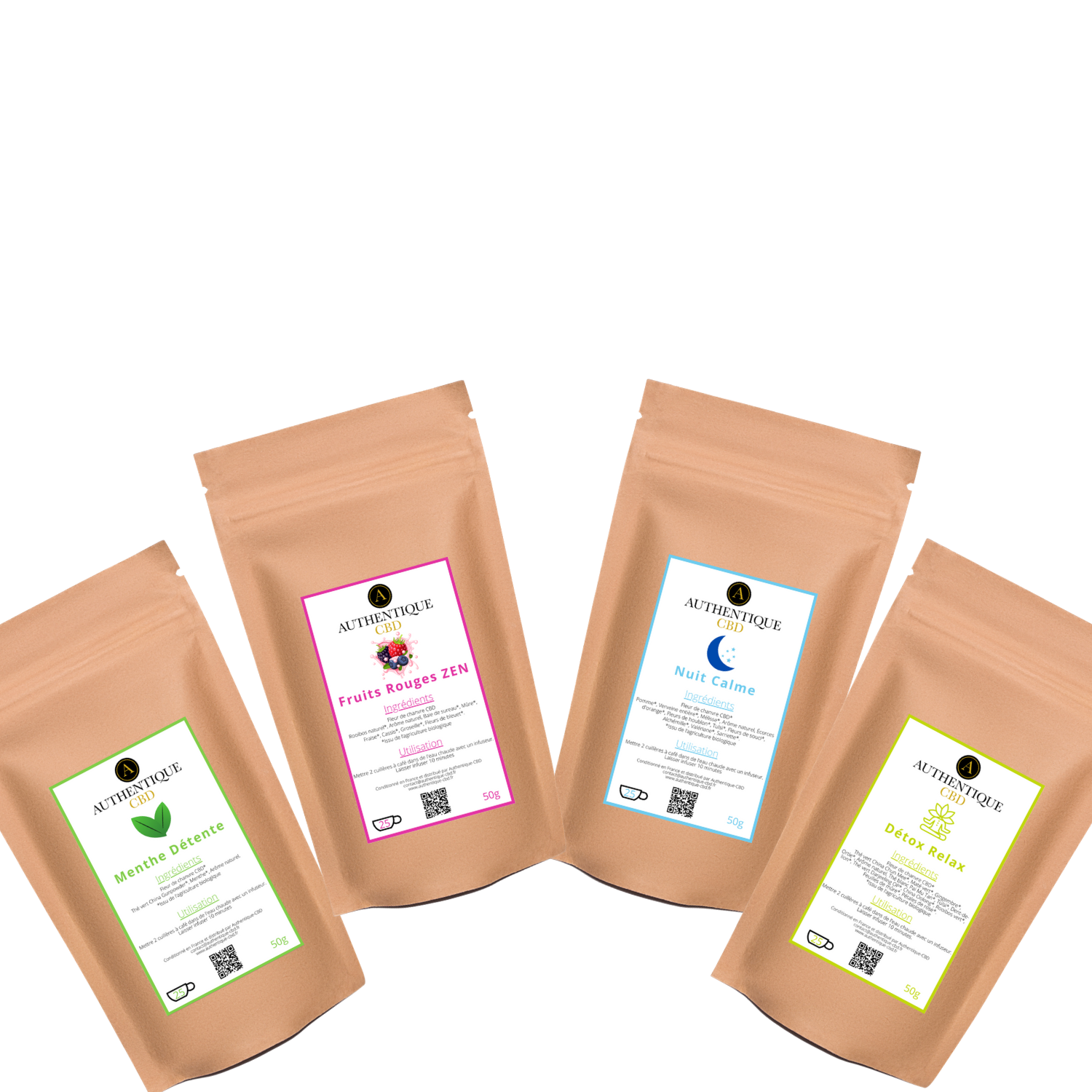 Infusion CBD Détox Relax - 100% Naturelle - Authentique CBD