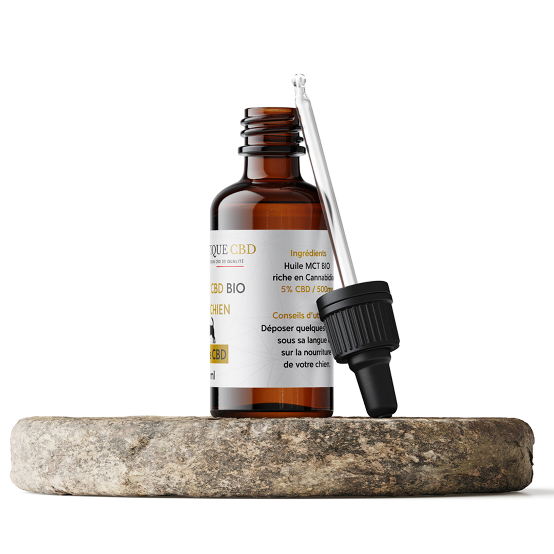 Huile de CBD pour Chien - CBD pour Animaux - Authentique-CBD