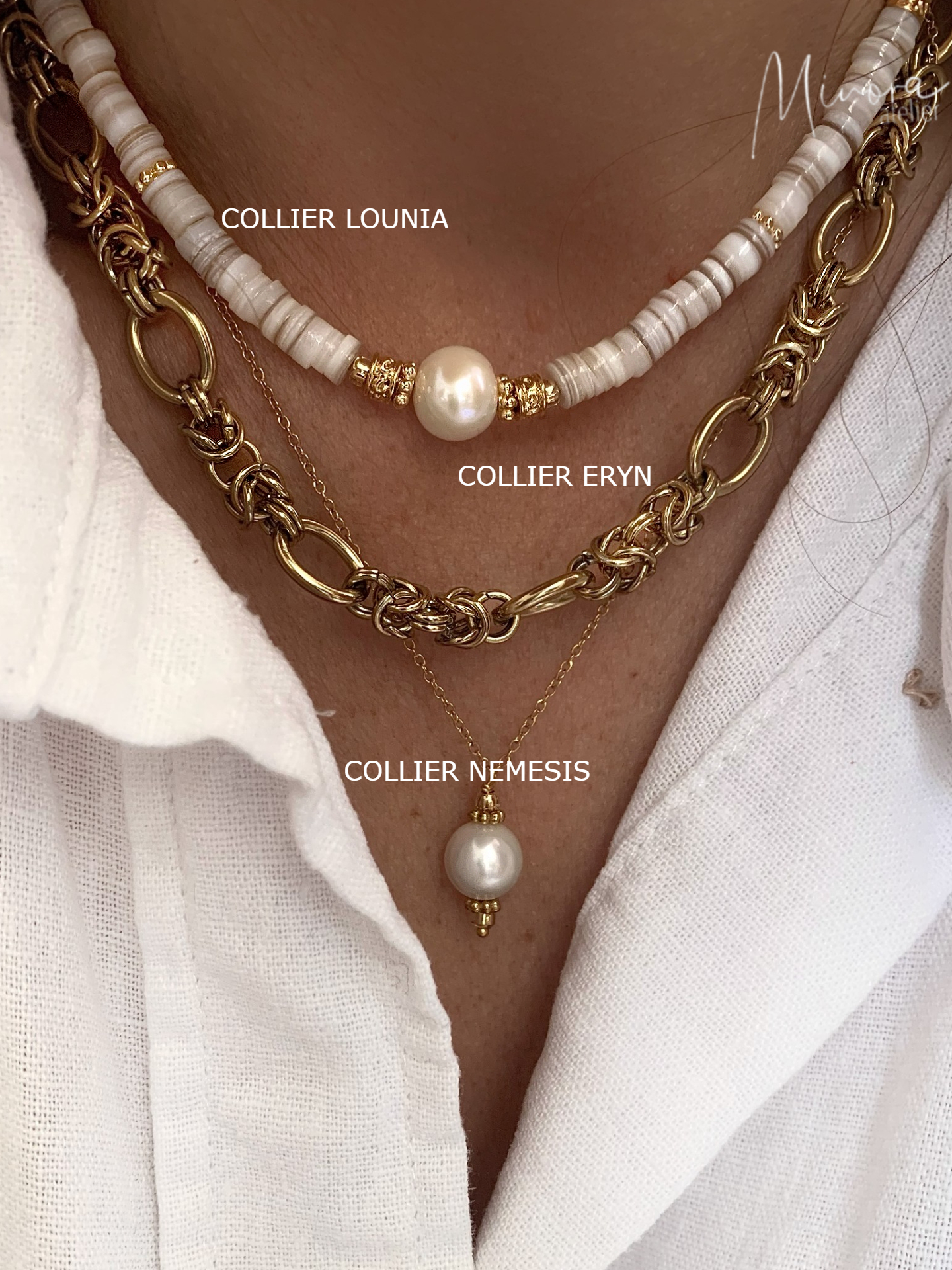 COLLIER LOUNIA - Les colliers/Les pierres - Minora Atelier