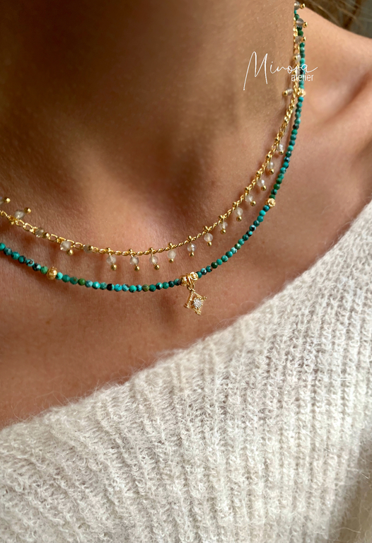 COLLIER MANI - Les colliers/Les pierres - Minora Atelier