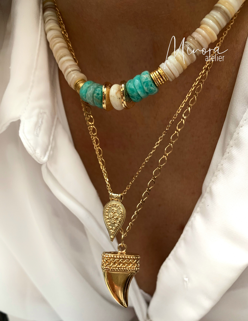 COLLIER ISHA - Les colliers/Les chaines - Minora Atelier