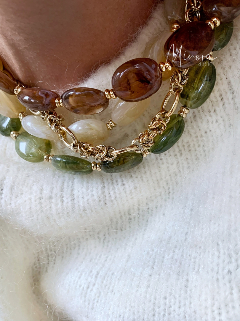 COLLIER GABRIEL - Les colliers/Les pierres - Minora Atelier