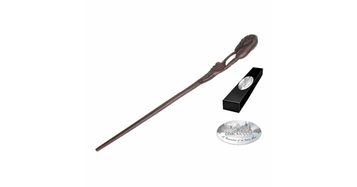 Baguette Harry Potter Kingsley Shacklebolt - Réplique Officielle