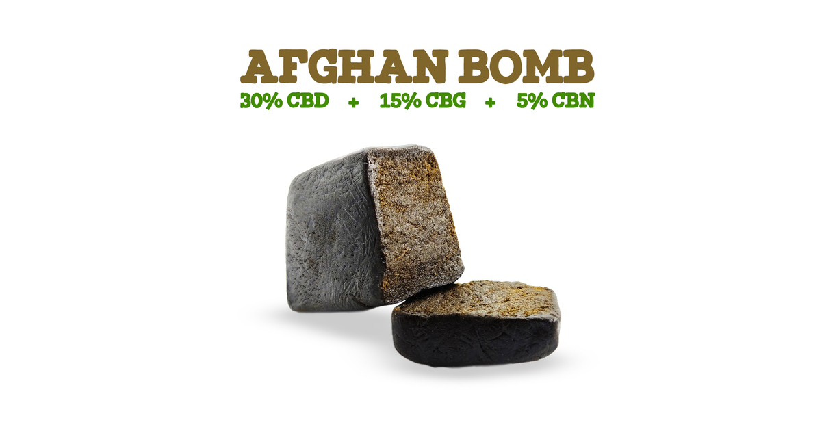 Avis et commentaires de AFGHAN BOMB - Hash CBD - TheCBDStore.fr