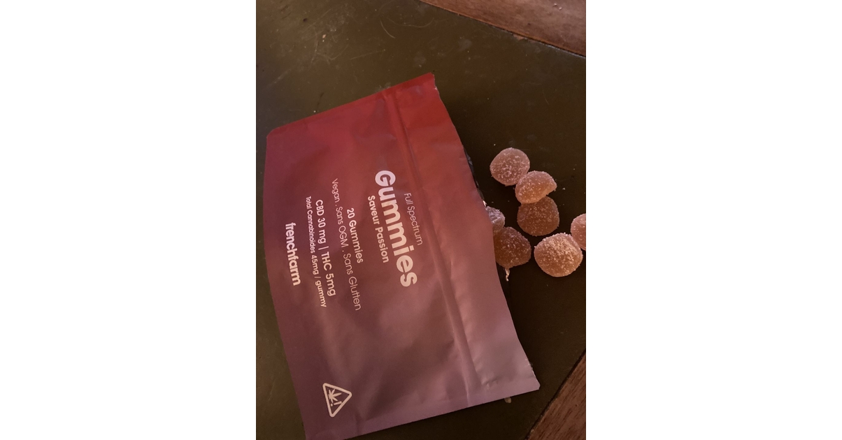 Gummies CBD Full Spectrum Passion | Frenchfarm
