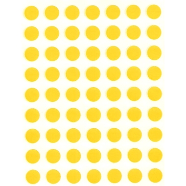 88 Gommettes rondes Jaunes10mm - Gommettes Enfants/Gommettes Maternelle ...