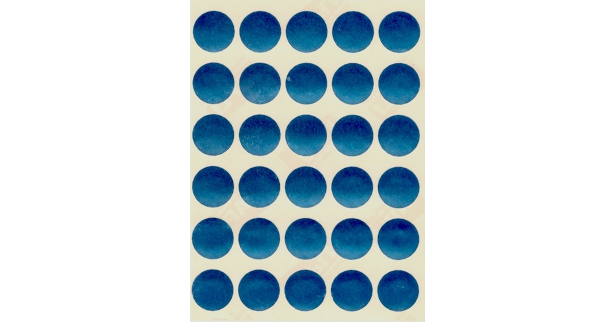30 gommettes bleues rondes effet laser 19 mm - Gommettes Géométriques ...