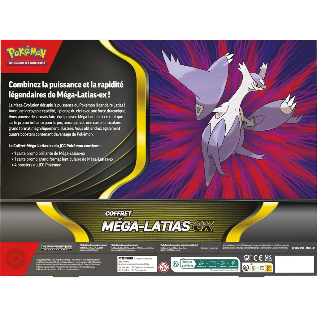 Pokémon : Coffret Méga-Evolution Latias - Jeux 2 Joueurs - La Cachette ...