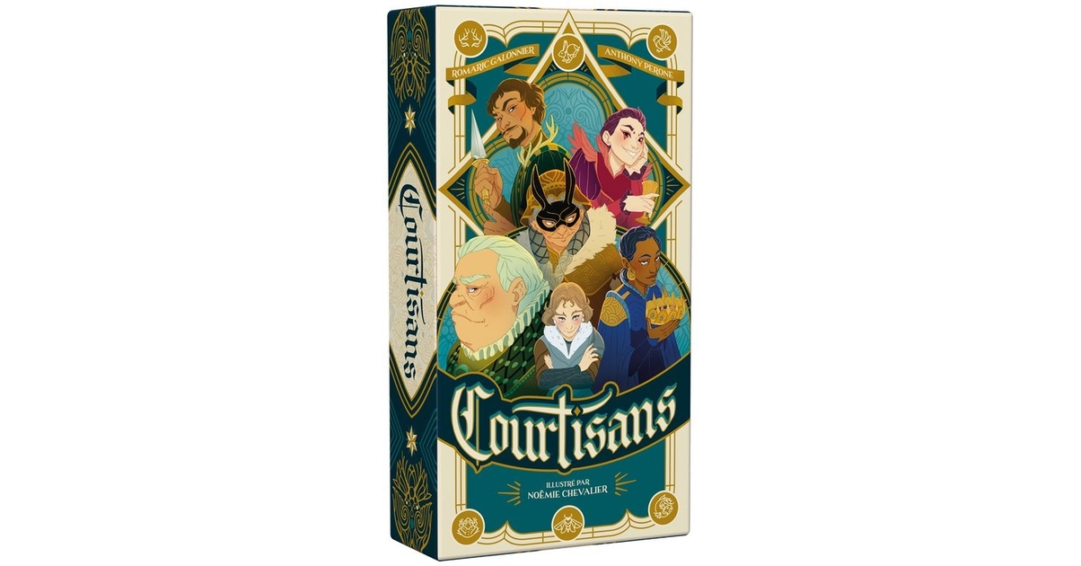 Courtisans - Jeux Famille - La Cachette Ludique