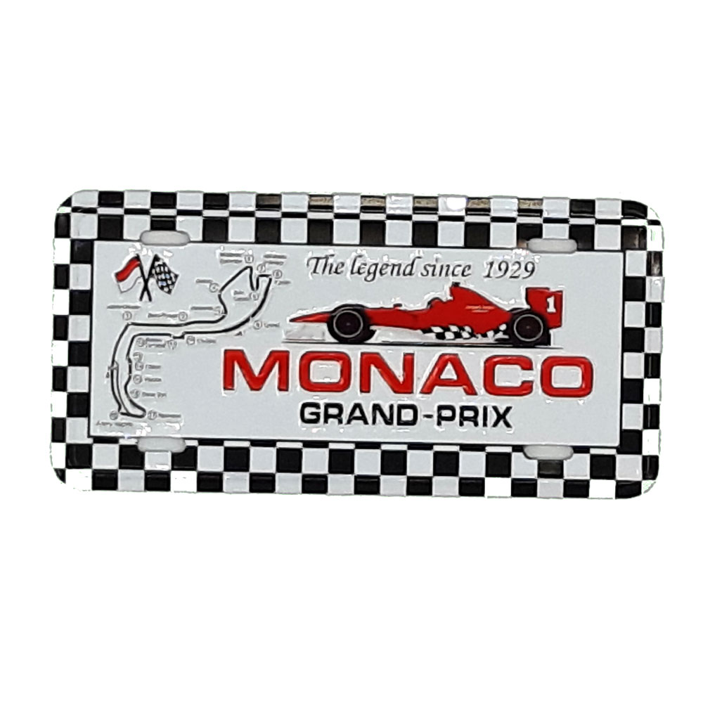 Plaque métal GP - Accessoires/Autres - monaco racing collection