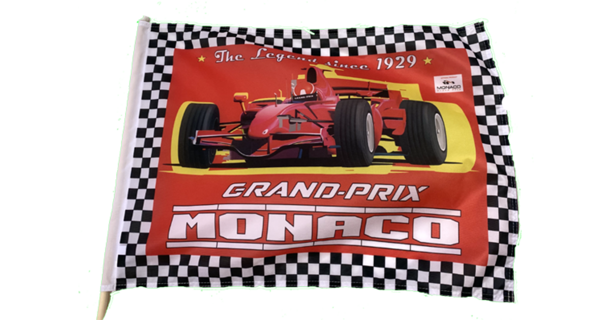 Drapeau Grand Prix - Accessoires/Drapeaux - monaco racing collection