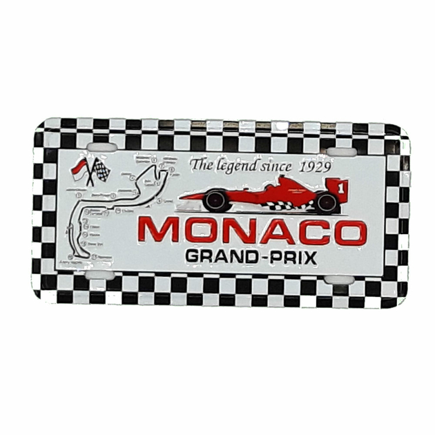 Plaque métal GP - Accessoires/Autres - monaco racing collection
