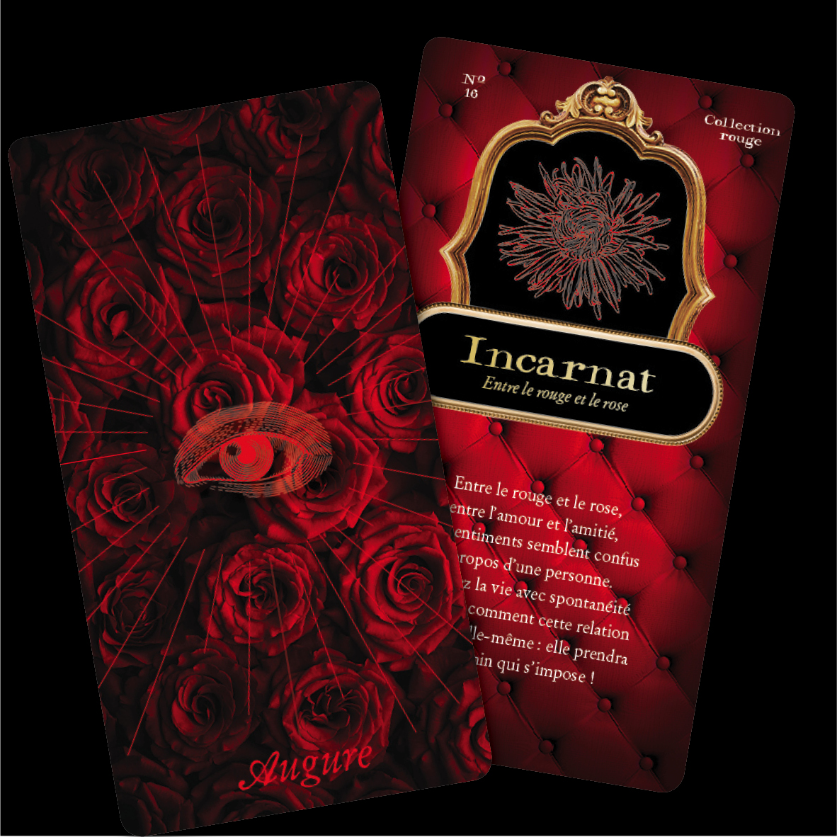 La Curiosité Divinatoire Augure rouge - ORACLE - Manufacture des Merveilles