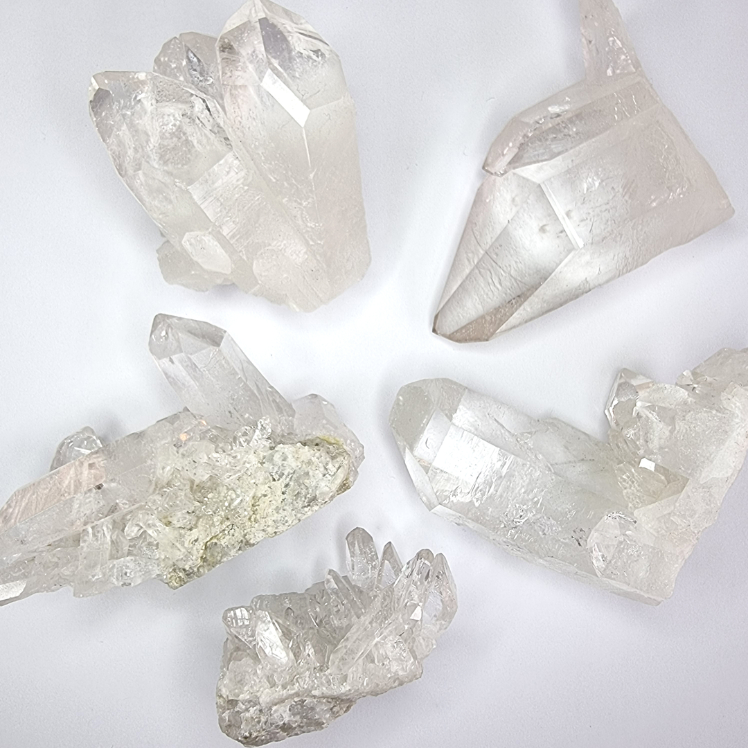 Cristal de Roche (amas) - GEMMOTHÈQUE - Manufacture des Merveilles