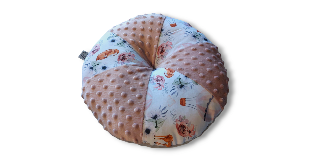 Coussin rond réversible - Panier Tressé pour chat- La Gabeline