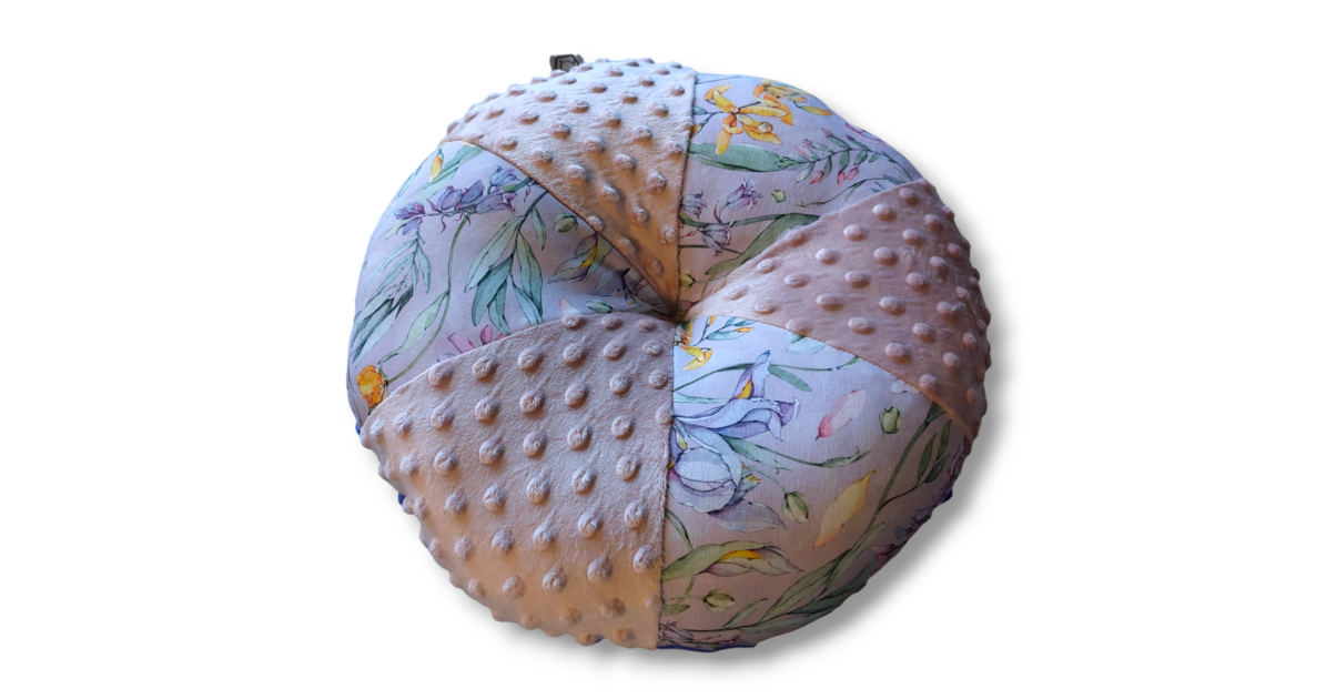 Coussin rond réversible - Panier Tressé pour chat- La Gabeline