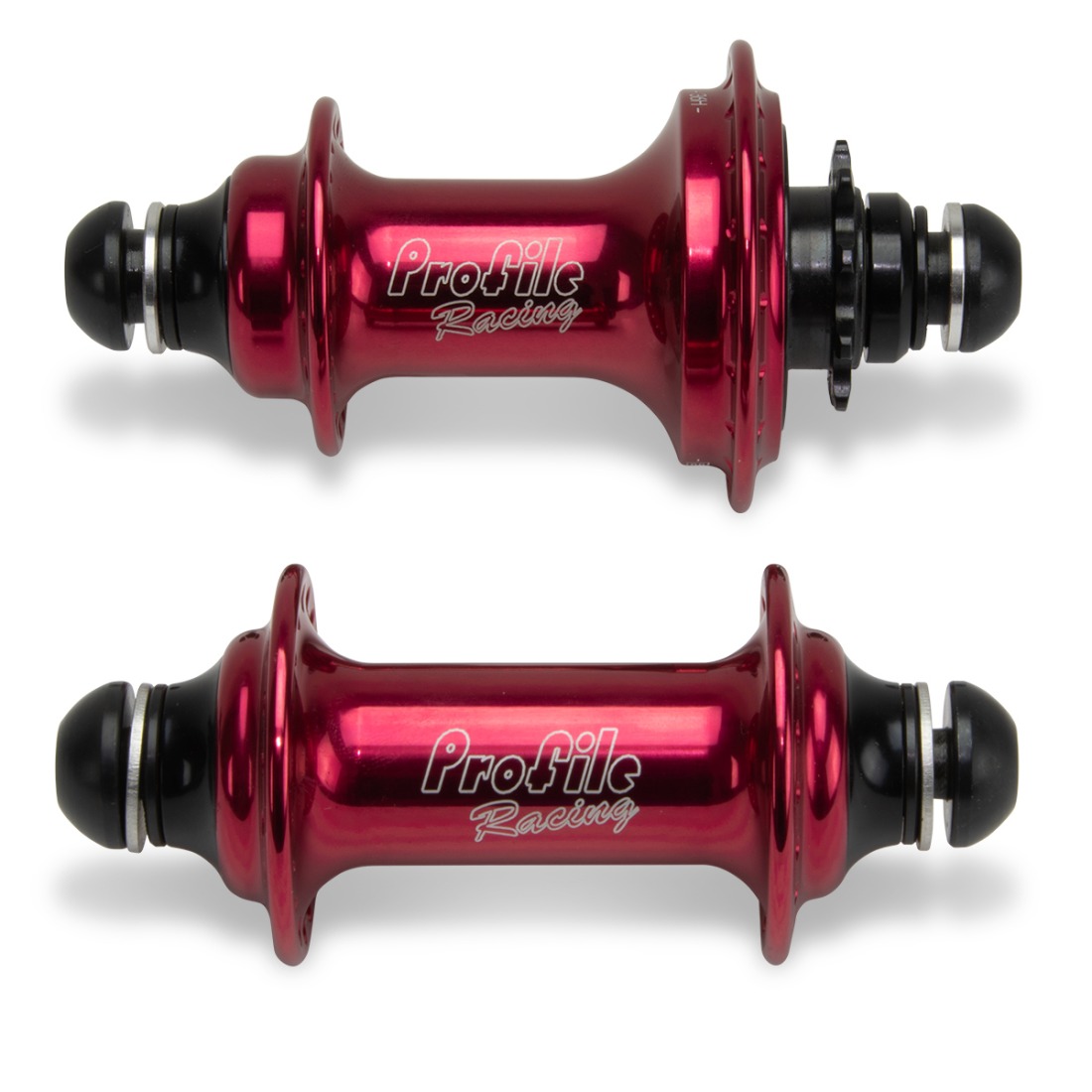 MOYEU PROFILE ELITE BUTTON HEAD 9 DENTS RHD RED (LA PAIRE) - ROUES BMX ...
