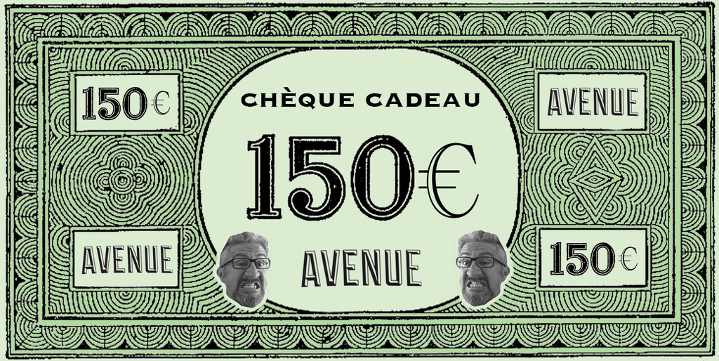 CHÈQUE CADEAU AVENUE - 150€ - CHÈQUES CADEAUX - BMX AVENUE