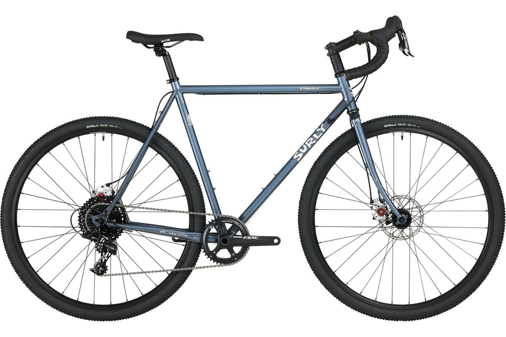 VELO GRAVEL SURLY STRAGGLER COLD STEEL BLUE - VÉLOS GRAVEL/Vélos gravel ...