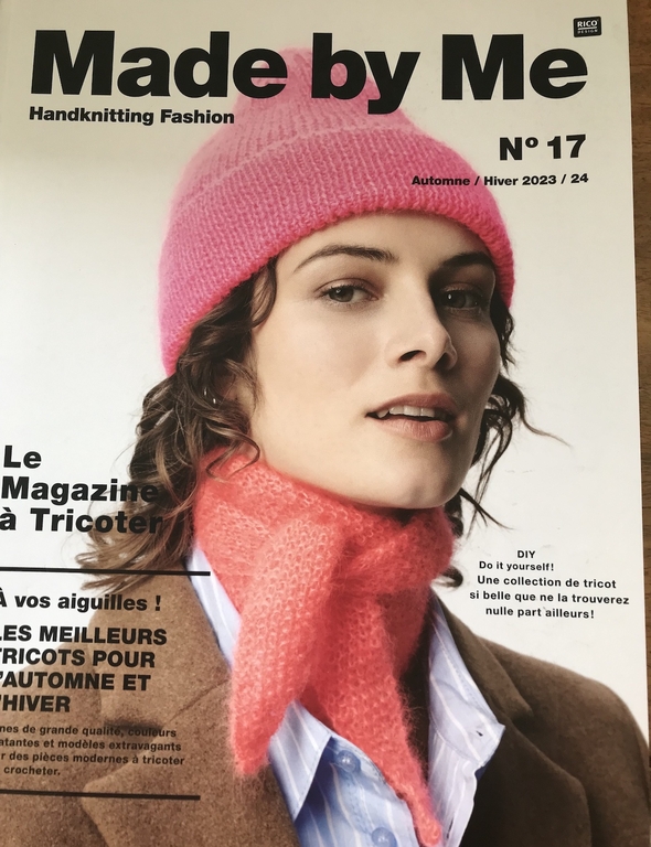 Magazine Made by Me de Rico 17 - modèles de tricot -50% - Cachemire etc
