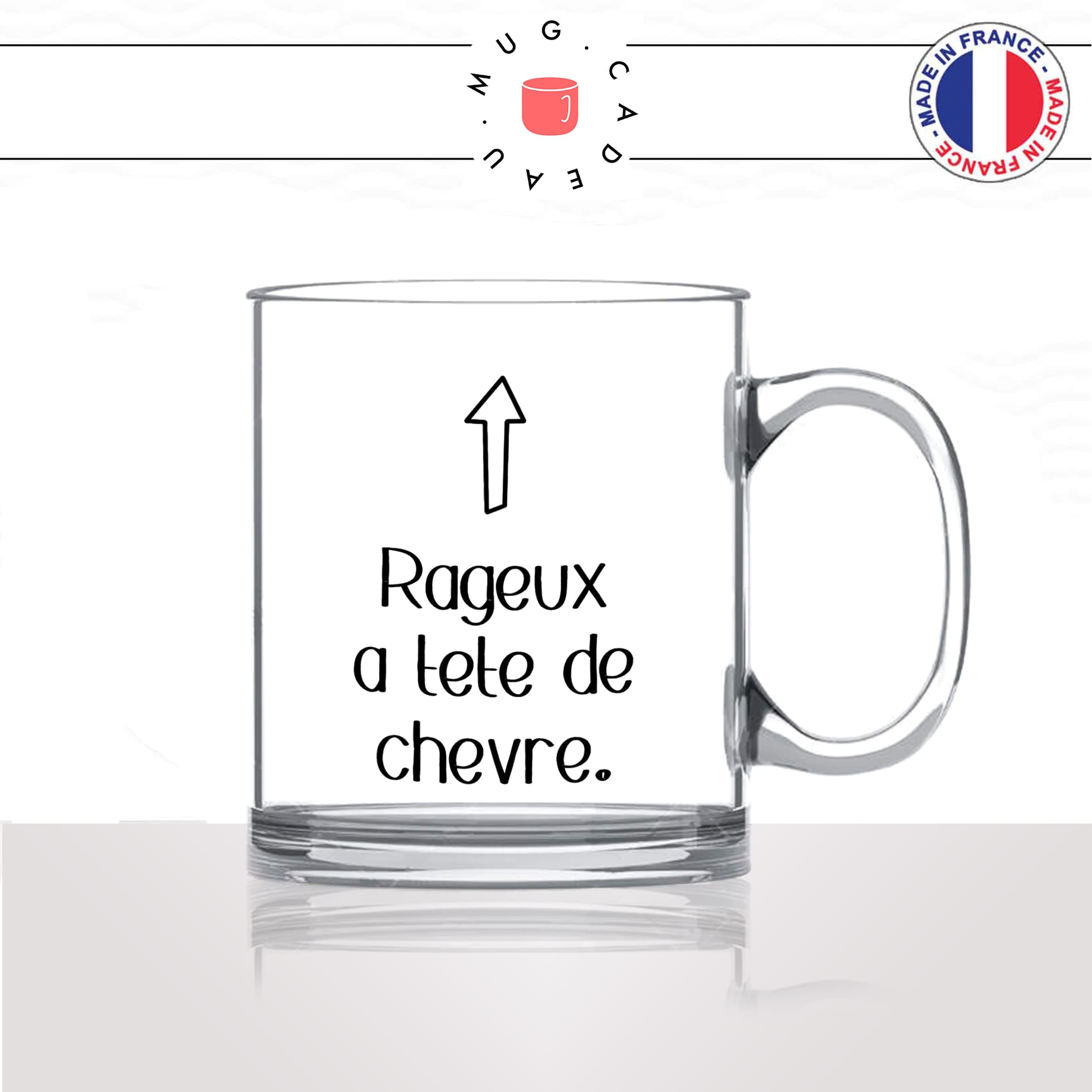 Mug Rageux à Tête de Chèvre - Memes Internet - Mug-Cadeau