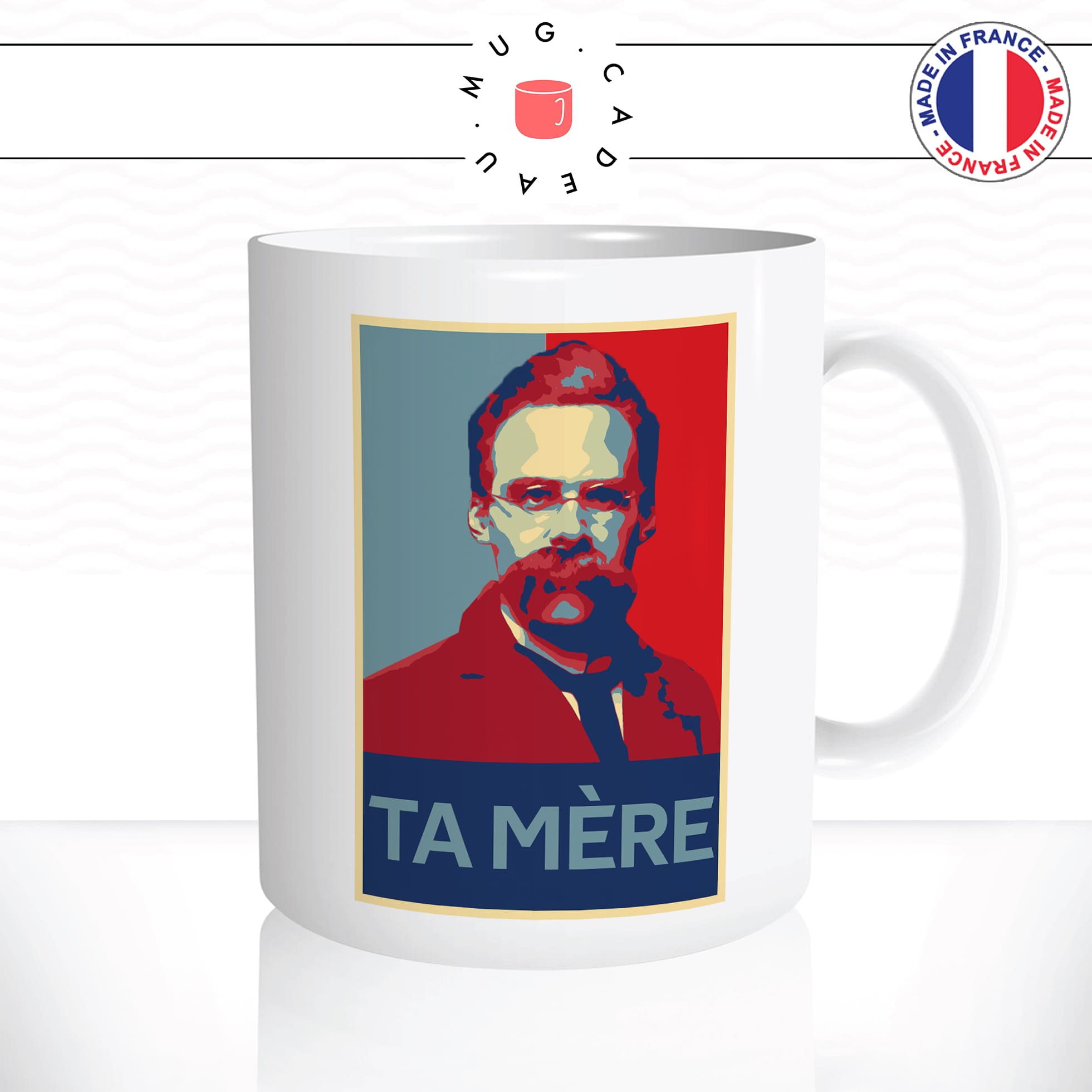 Mug Nietzsche - Ta Mère - Drôle - Mug-Cadeau