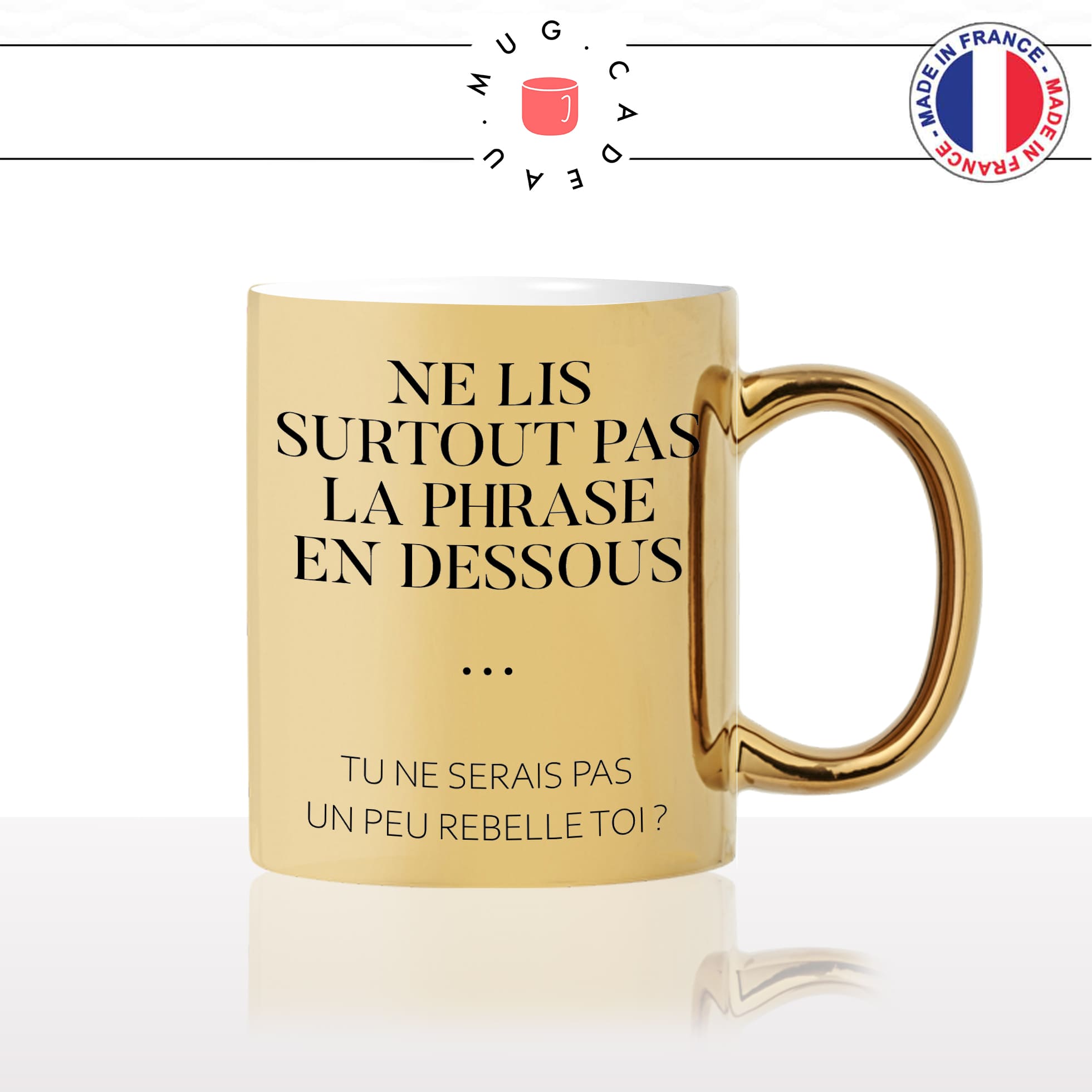 Mug Rebelle - Citations/Drôles - Mug-Cadeau
