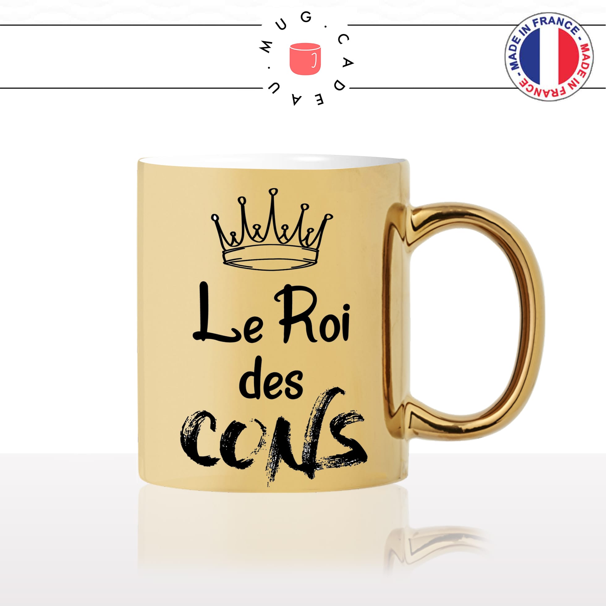 Mug Le Roi Des Cons - Hommes - Mug-Cadeau