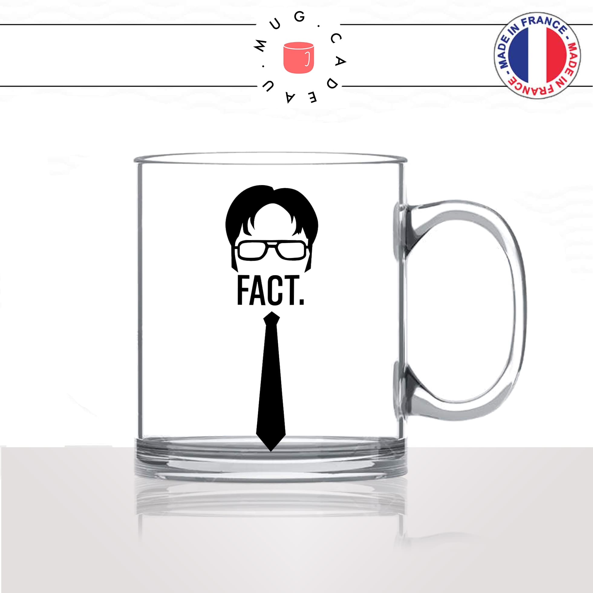 Mug Fact Dwight Schrute - Série/The Office - Mug-Cadeau