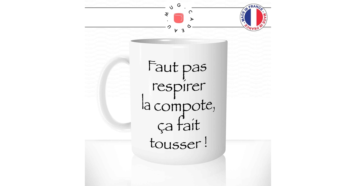 Mug Faut Pas Respirer La Compote - Série/Kaamelott - Mug-Cadeau