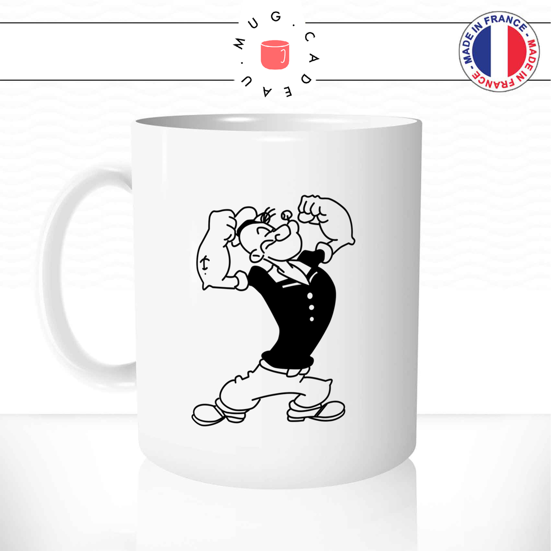 Mug Popeye - Dessins Animés - Mug-Cadeau