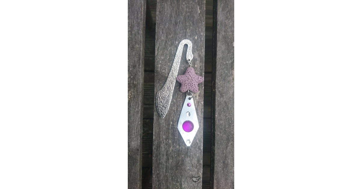 Marque-page parfumable - violet - Accessoires/Marque-page ...