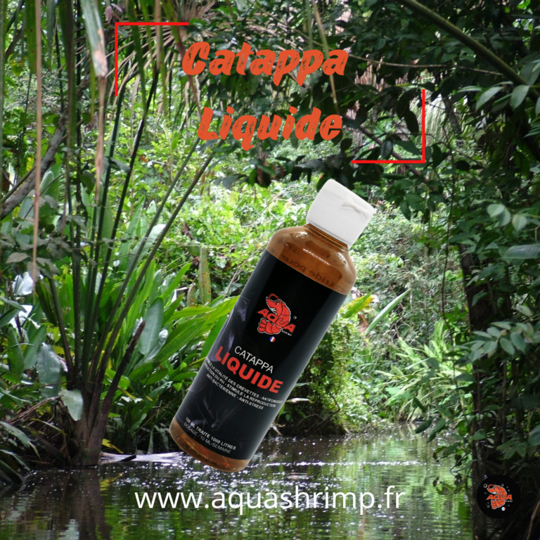 Catappa liquide - PRODUITS NATURELS - aquashrimp