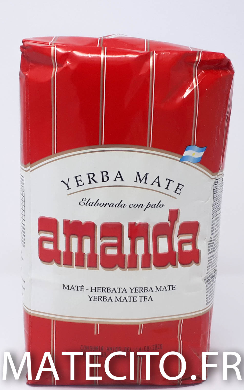 Yerba mate AMANDA 1Kg - yerba mate/avec tiges - Matecito