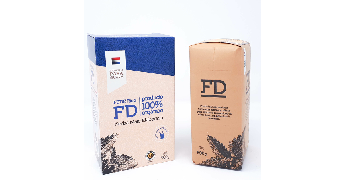 Yerba Mate Bio FEDE RICO 500g - yerba mate/biologique - Matecito