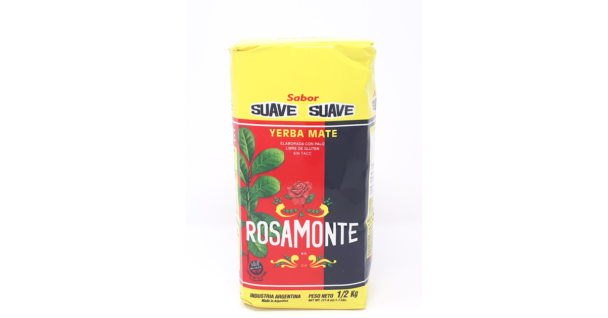 Yerba Rosamonte Suave 500g - yerba mate/avec tiges - Matecito