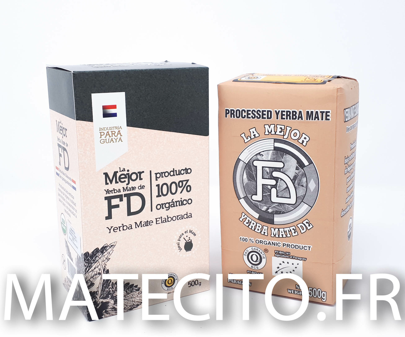 Yerba Mate Bio FEDE RICO La Mejor 500g - yerba mate/biologique - Matecito