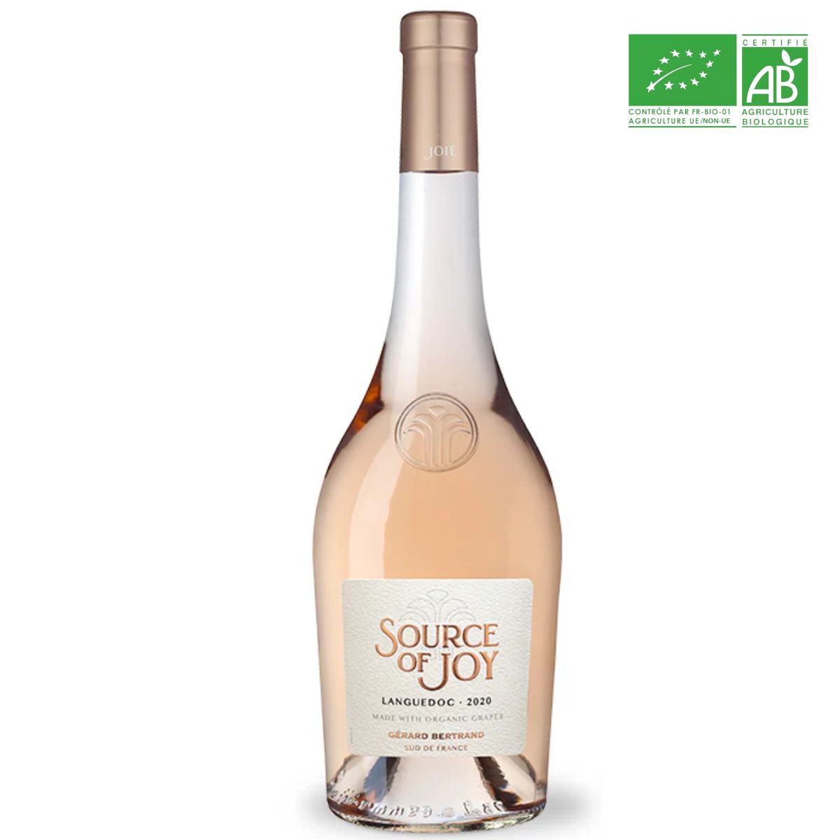 Source of Joy - rosé bio - Gérard Bertrand - 2023 - LES DOMAINES/Gérard ...