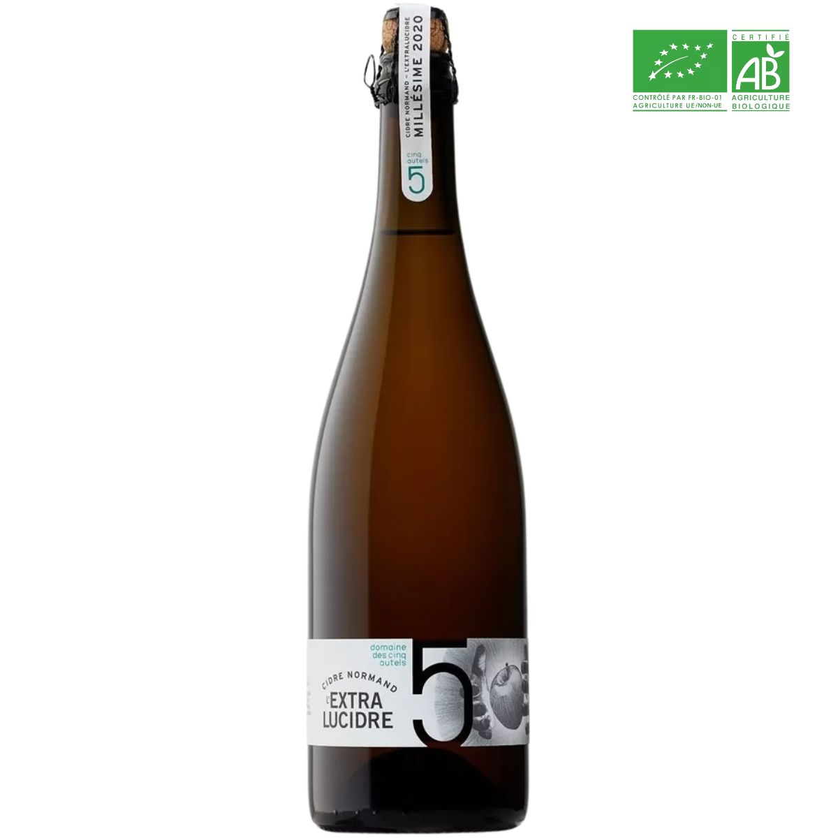 Domaine des 5 Autels - Cidre Brut Cuvée l'extralucidre (75cl) - Bio et ...