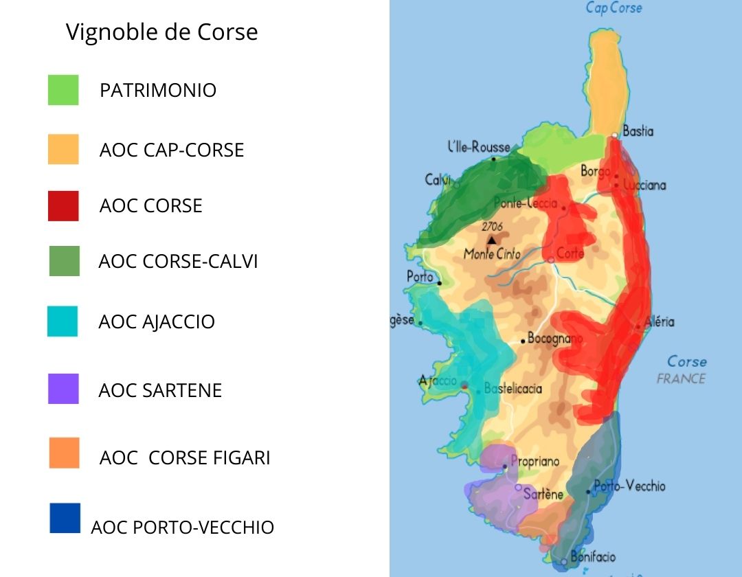 Les vins corses - Vinalia - achats de nos pépites corses