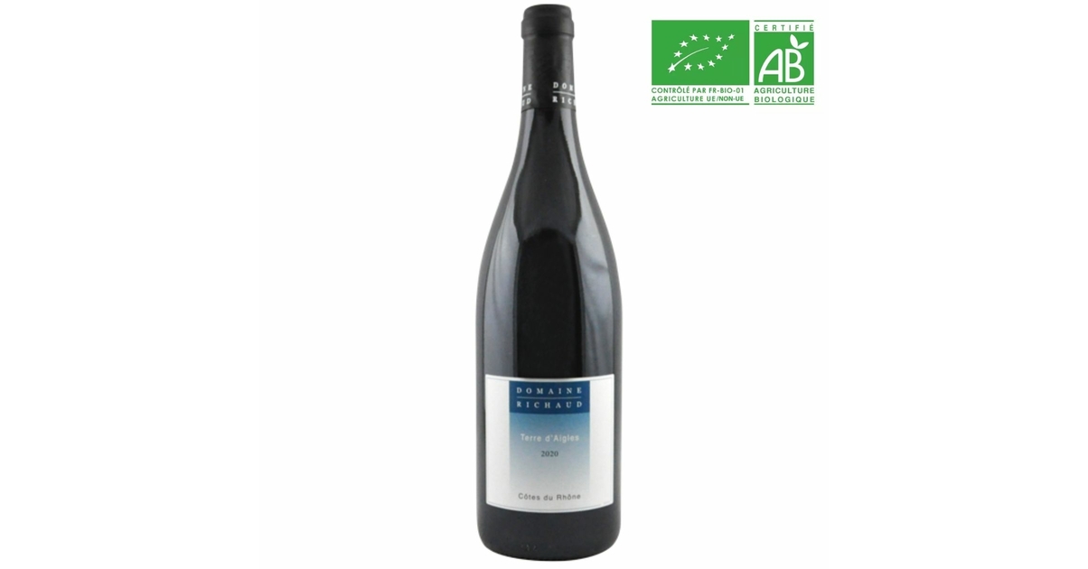 Domaine Richaud - Terre d'aigles - Côtes du Rhône 2024 - LES DOMAINES ...