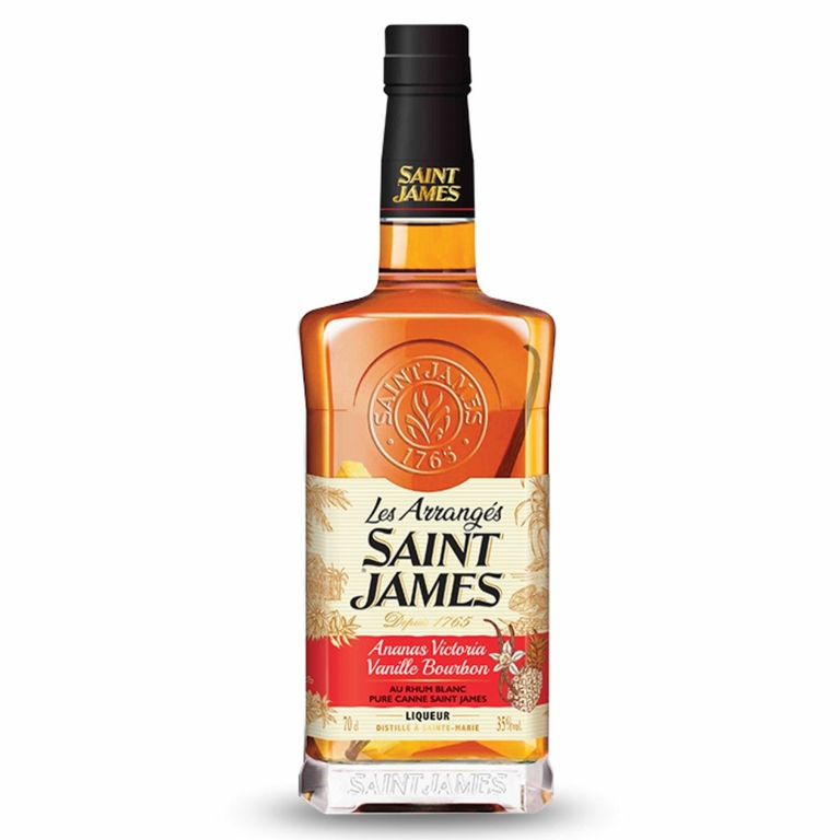 Saint James - Rhum arrangé Ananas Victoria et Vanille Bourbon - Edition ...